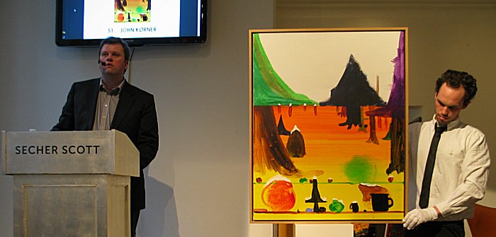 Secher Scotts auktion over moderne kunst 7. marts 2010